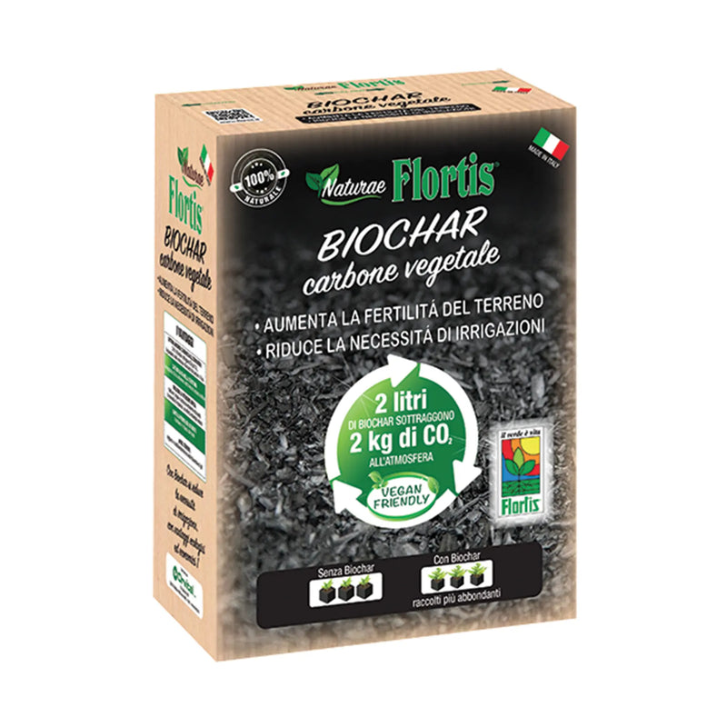 Flortis – Biochar Vegetable Charcoal 2L – Bloome